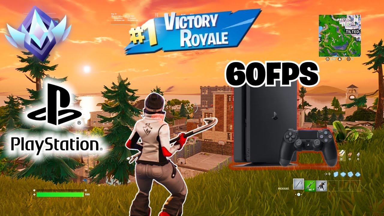 Fortnite UNREAL Ranked Reload on PS4 | Controller Gameplay | 60 FPS ...