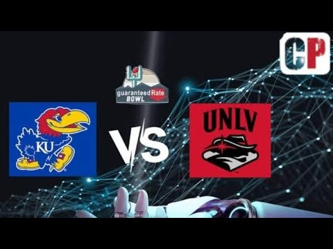Kansas vs UNLV Football Game Prediction Guaranteed Rate Bowl - YouTube
