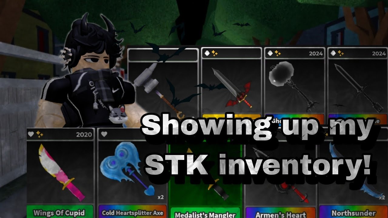 STK inventory tour! (Survive the killer) - YouTube