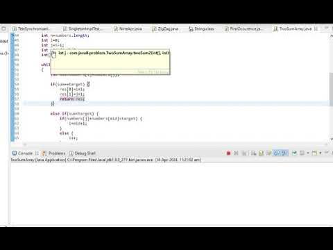 Java 8 Problem Series : Problem 22 (Two Sum Array - Brute Force) - YouTube