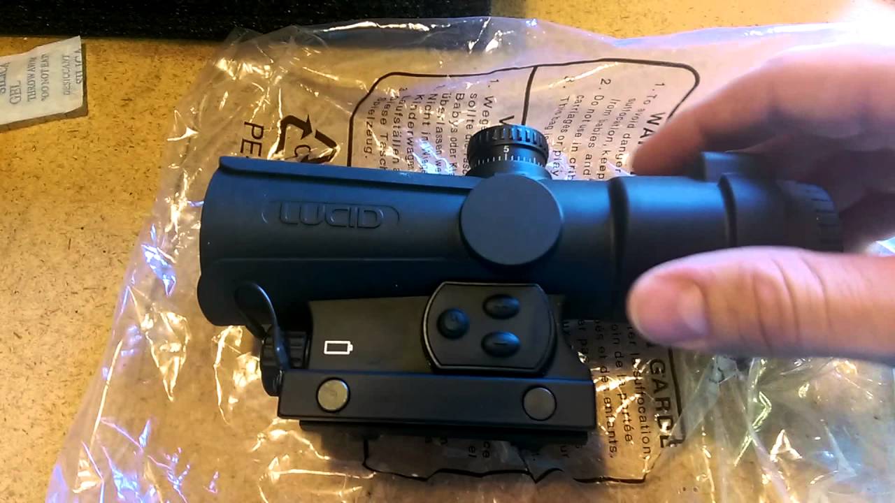 Lucid P7 4x Scope Unboxing Quick Review - YouTube