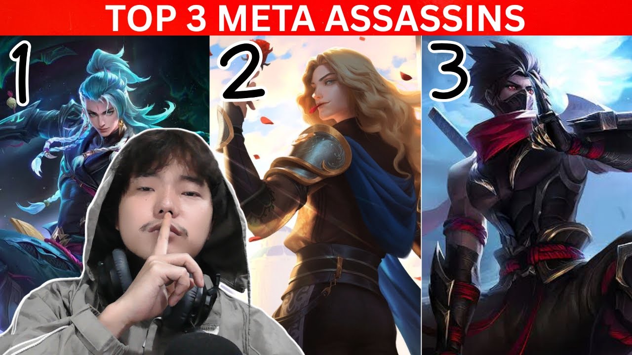 Top 3 Meta Assassins - Season 39 | Moba Legends | Hindi - YouTube