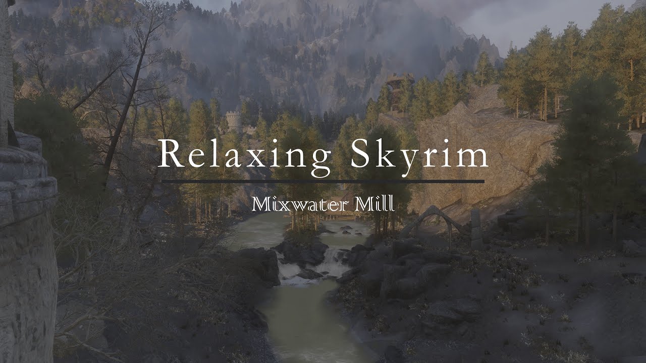Peaceful View Over Mixwater Mill | The Elder Scrolls V: Skyrim ...