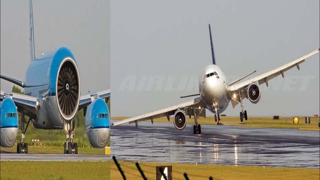 Aeroplane take off || amazing airplane take off || aeroplane water ...