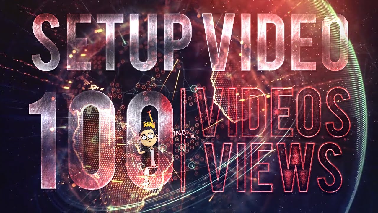 Setup Atualizado | 100 Vídeos e 100K de Views - YouTube