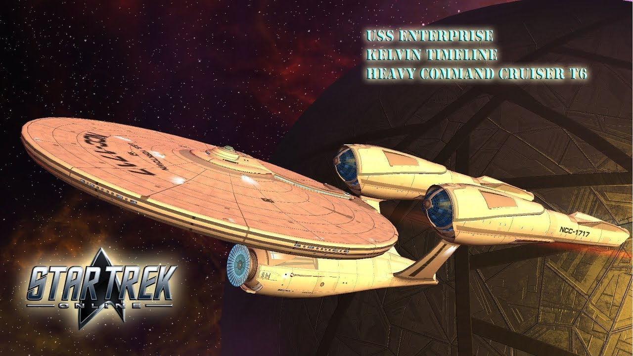 StarTrek Online Uss Enterprise Kelvin Timeline Heavy Command Cruiser T6 ...