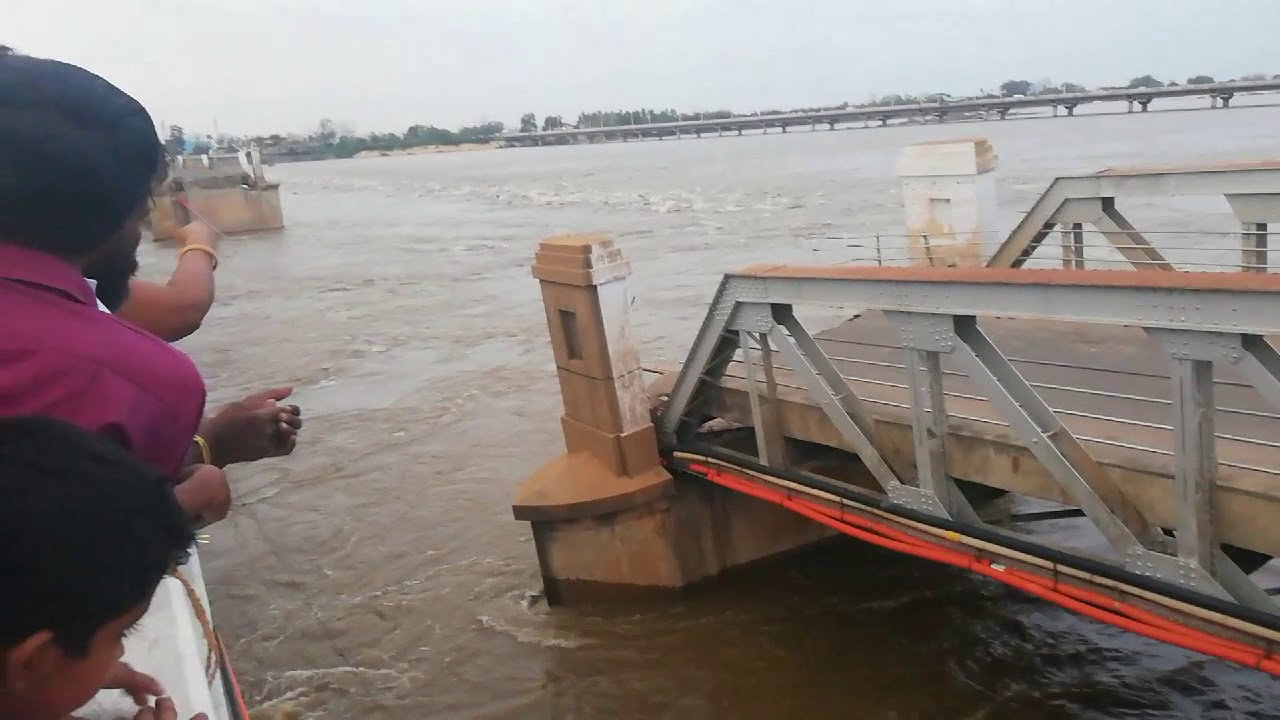 Kollidam Bridge Falling Down Damaged - YouTube