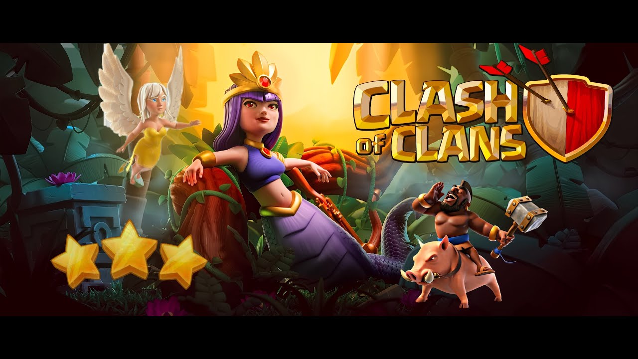 How to Execute a Queen Charge👑! 3-Star TH10 Strategy You NEED to Try ...