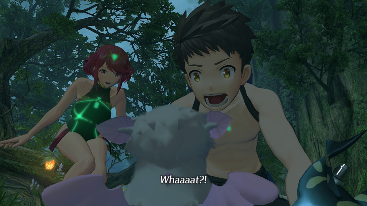 Xenoblade Chronicles 2 Swimsuit Edition Cutscene 014 - Gramps' Fate ...