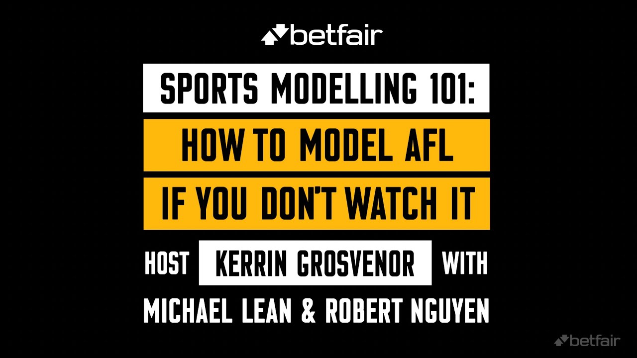 Sports Modelling 101: How to Model AFL If You Don't Watch It - YouTube