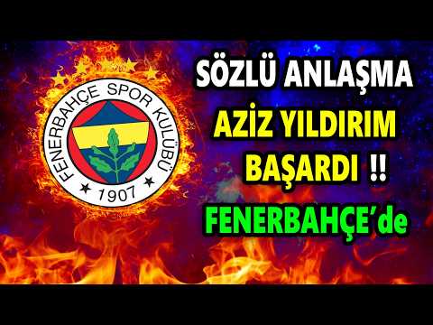 Kulübe söz verdi geldi! Ve Resmen Fenerbahçe'de..