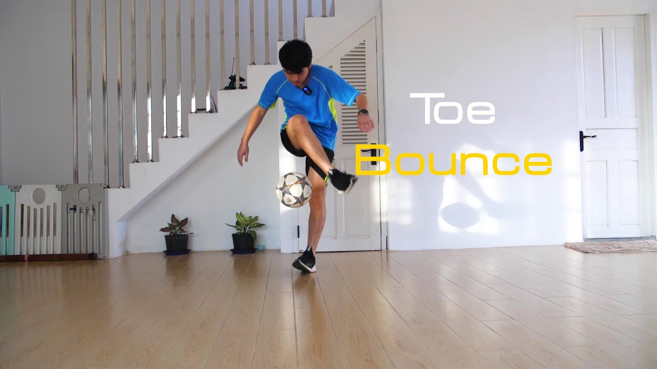 ສອນ freestyle football ep 12: Toe Bounce - YouTube