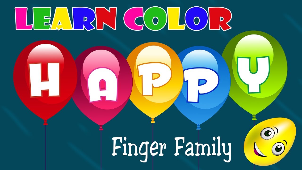 Learn Color with Balloons Happy | Learn Colors For Children | Learn ...