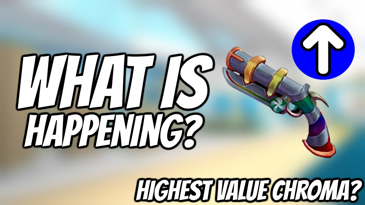 What Is Happening To Chroma Swirly Gun In MM2? - YouTube