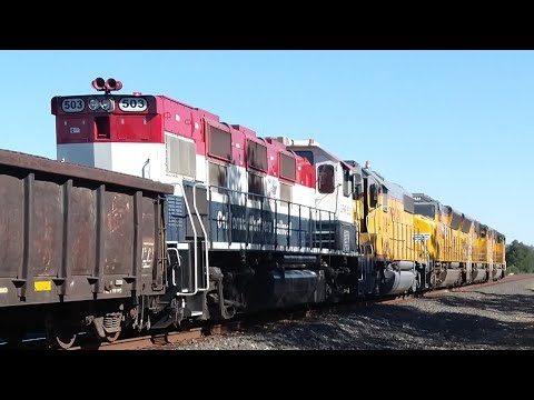 UP 9923 UP 9911 UP 9920 UP 718 CFNR 503 LEAD THE MRVST LRS59 STOCKTON ...