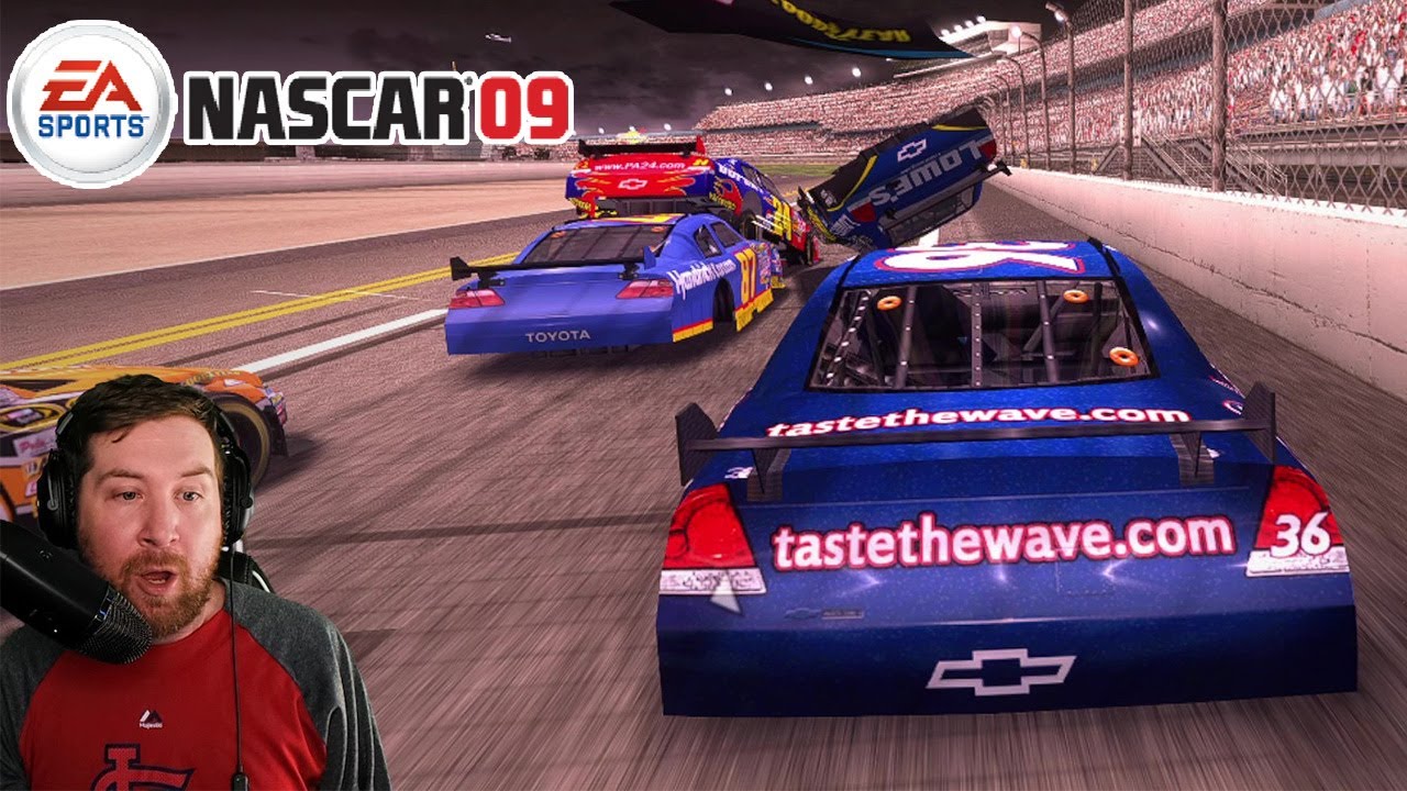 NASCAR 09 : Definitive Edition - YouTube