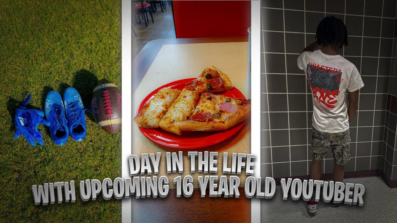 The Day In The Life Of A 16 Year Old YouTuber! - YouTube