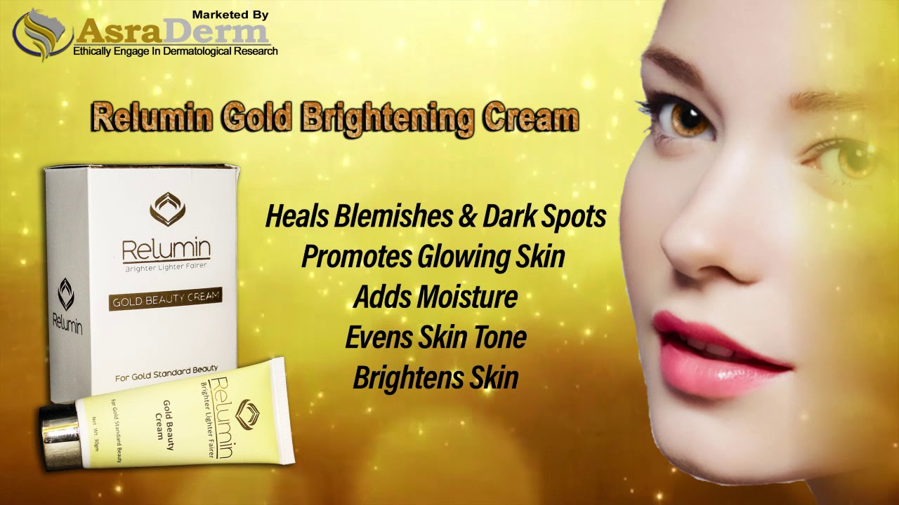 Relumin Gold Brightening Cream - YouTube