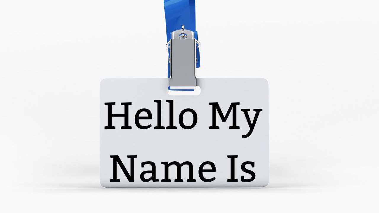 Hello My Name Is -Bro. Nathan White - YouTube