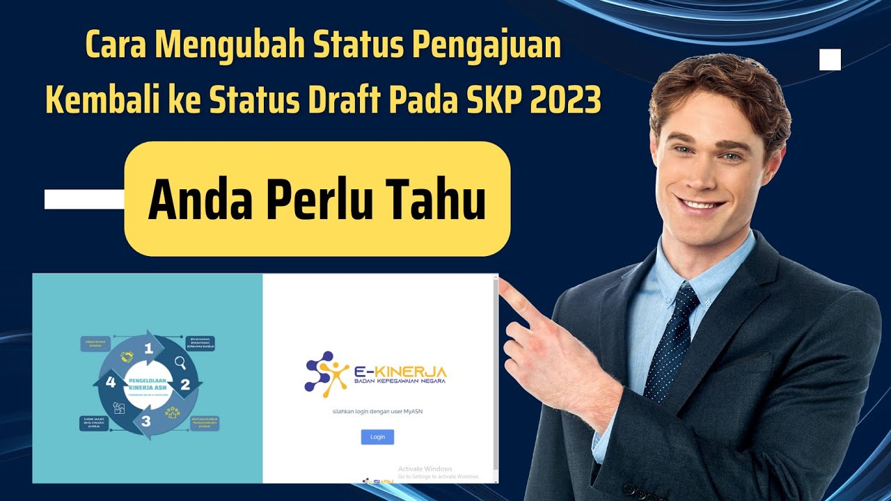 Ekinerja BKN 2023 # Part 3 || Cara Mengubah Status Pengajuan ke Status ...
