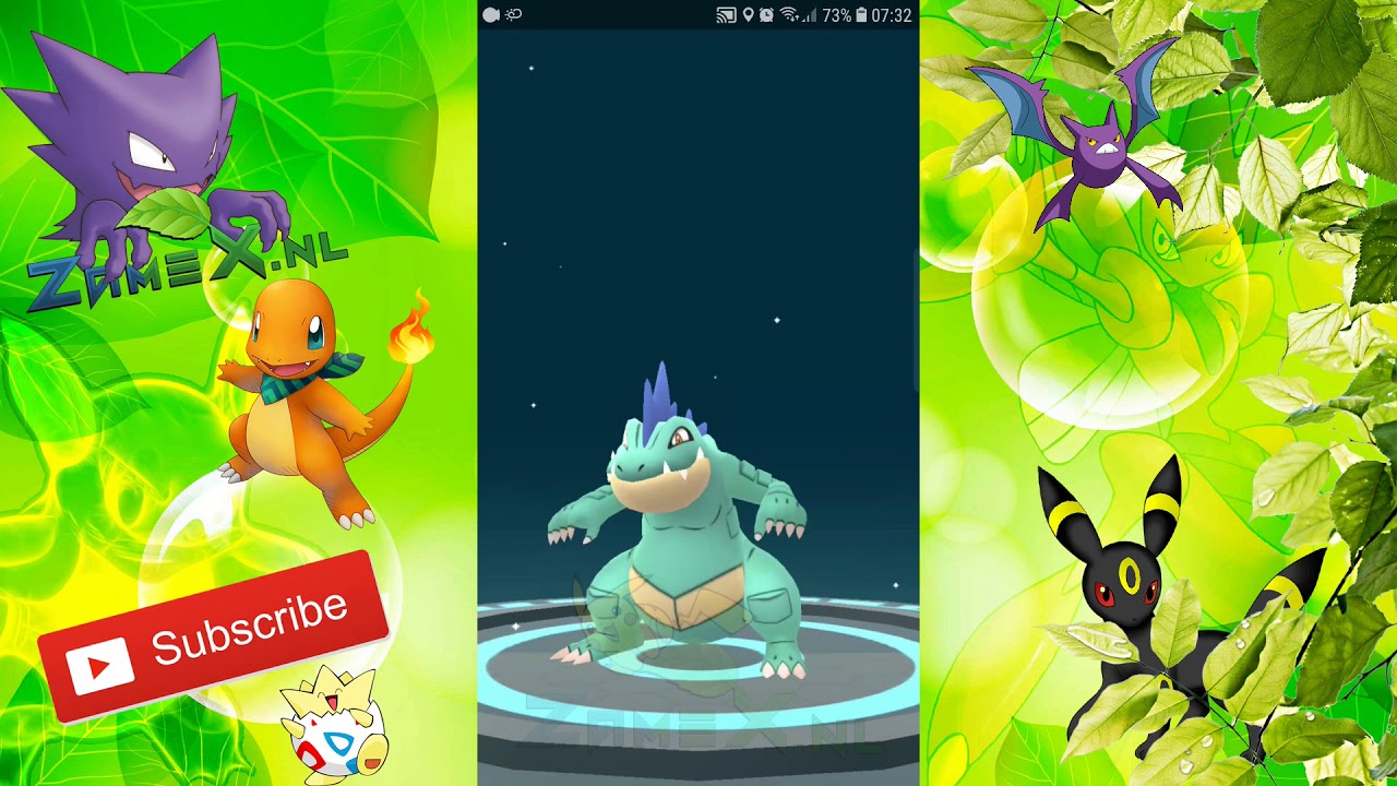 Pokémon GO Shiny Croconaw evolves into shiny Feraligatr - YouTube