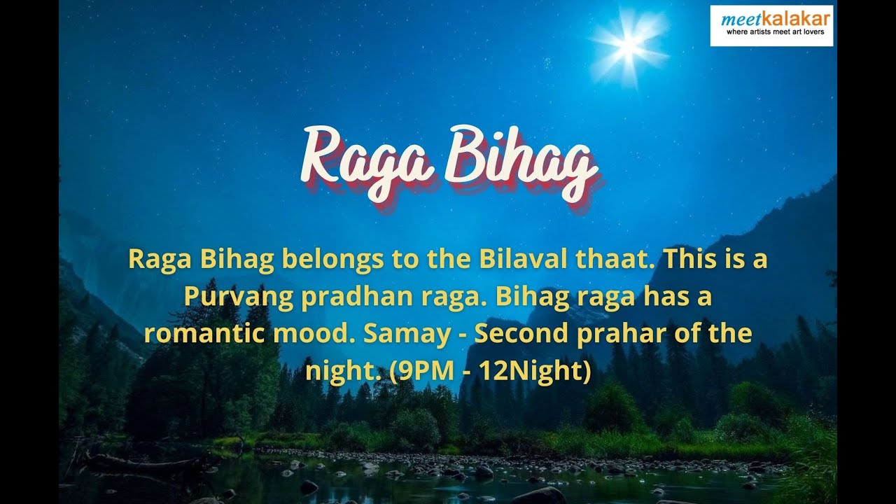 Raga Bihag | #meetkalakarartipedia - YouTube