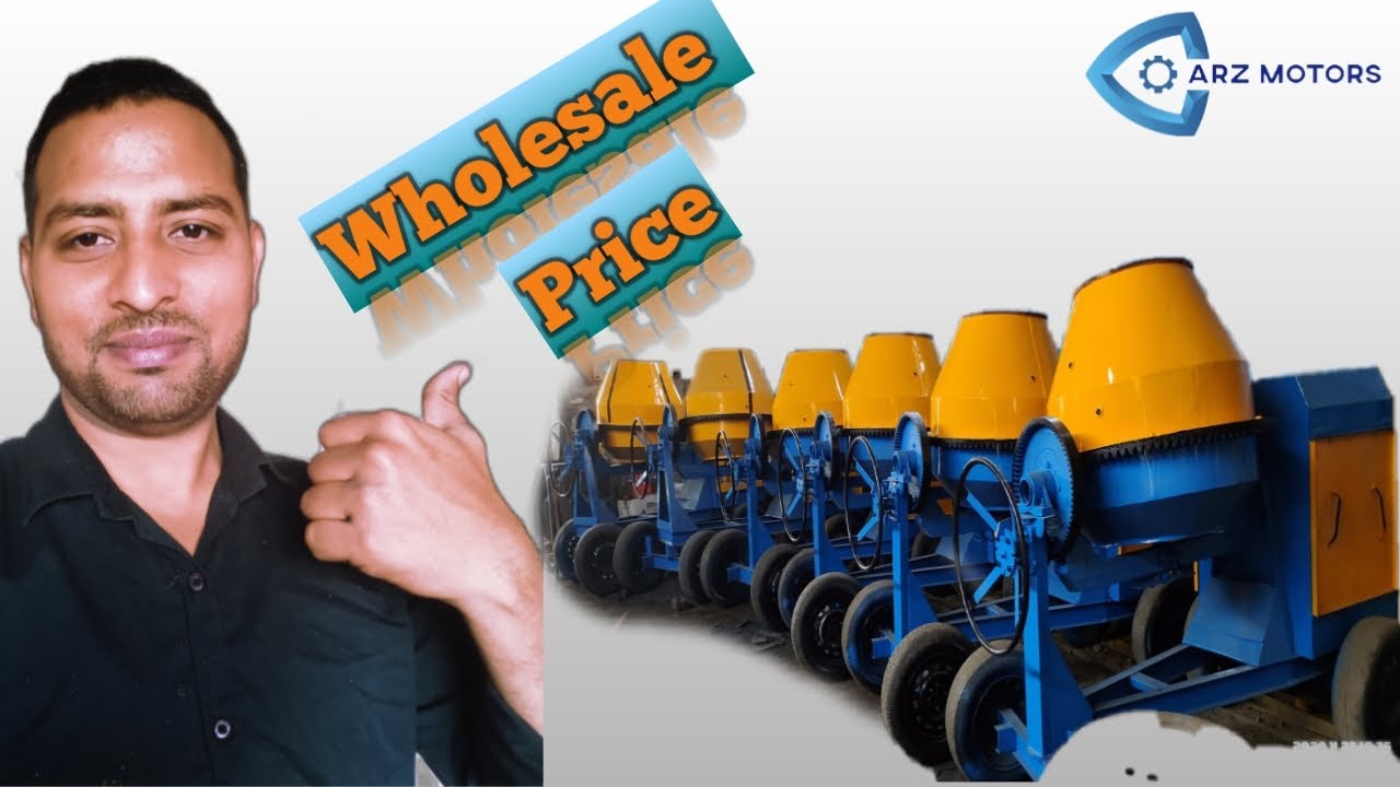 concrete mixer machine in wholesale price - YouTube