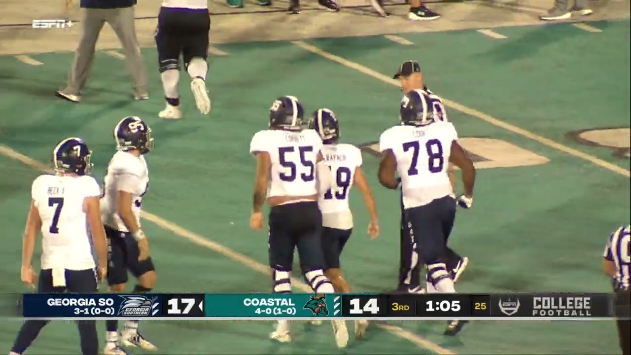 Georgia Southern vs. Coastal Carolina Highlights (10/1/22) - YouTube