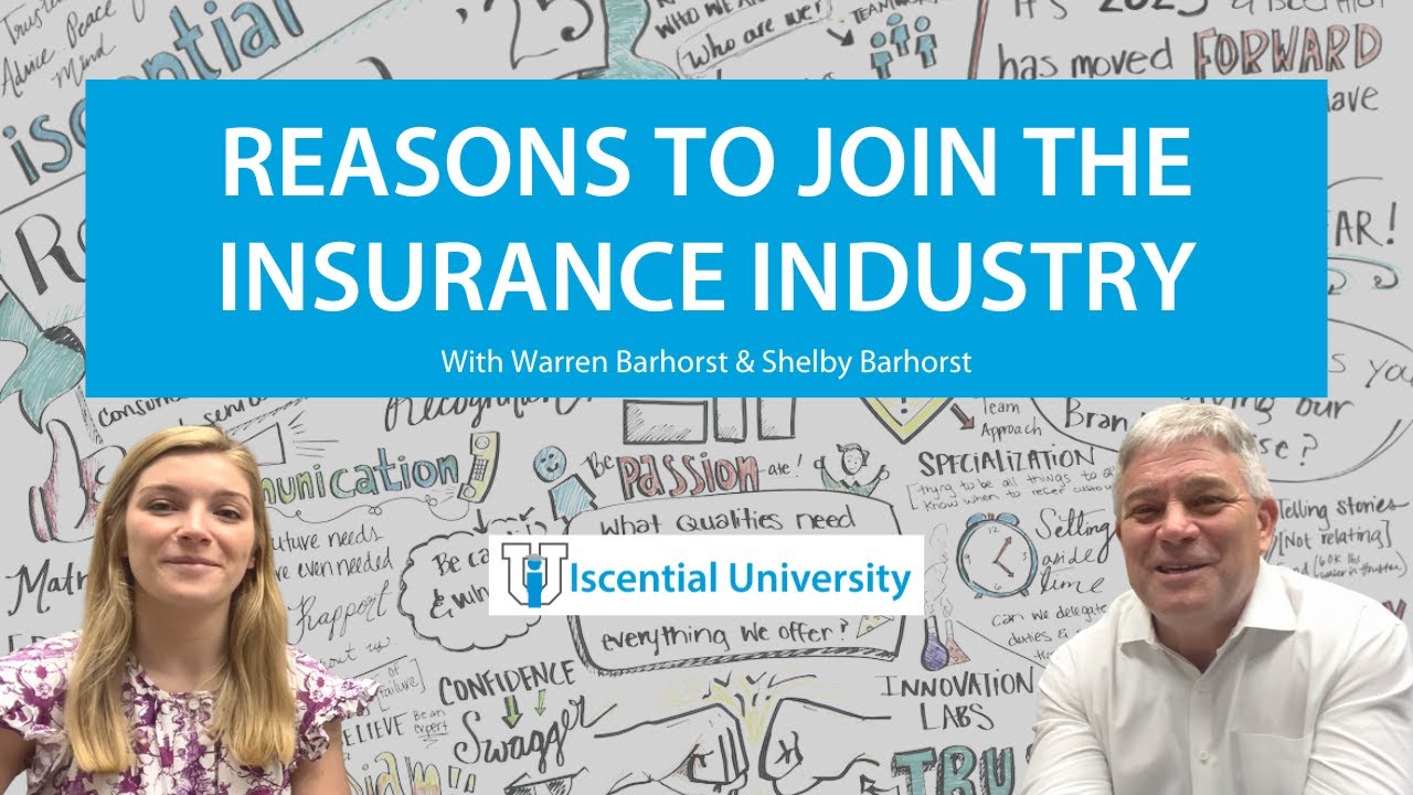 Reasons To Join The Insurance Industry! - YouTube
