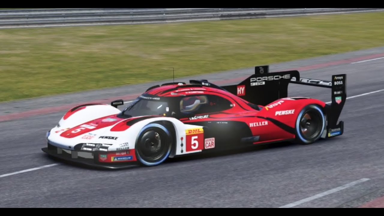 Porsche 963 on Le Mans #lmu - YouTube