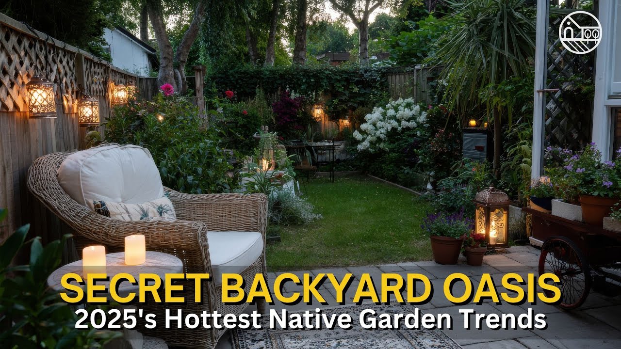 Simple Secrets to Create a Beautiful Native Backyard Garden - YouTube