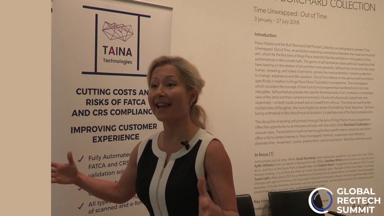 TAINA Technology CEO, Maria Scott - interview with FinTech Global - YouTube