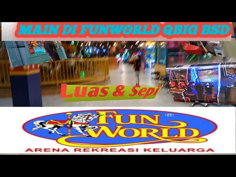 bermain di funworld qbig BSD ,,,Luas Banget Lohh,,,, - YouTube