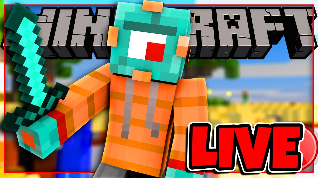 Minecraft MINI GAMES Live! Sky Wars, Egg Wars, Murder and MORE! - YouTube