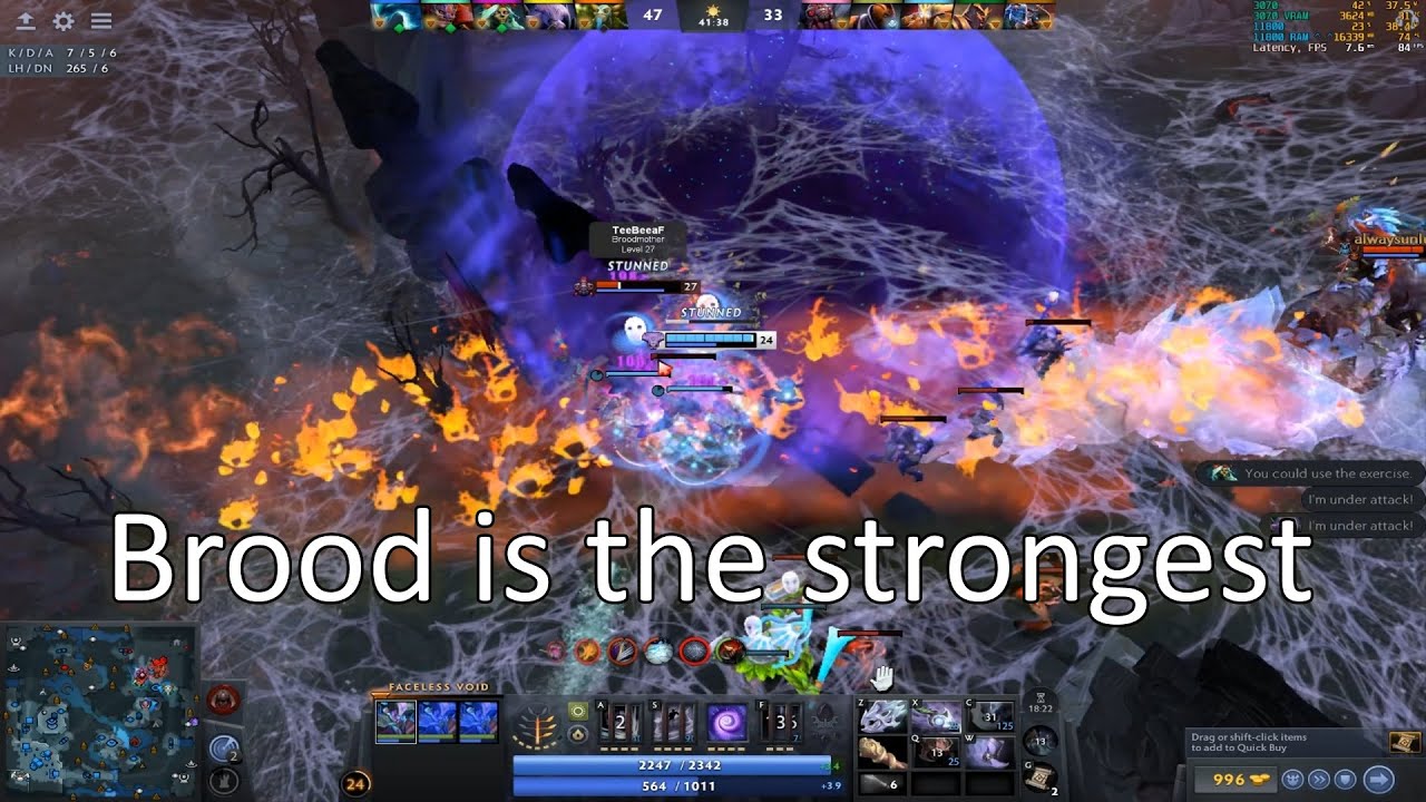 Faceless Void offlane with nature prophet, 7.38c Dota 2 Gameplay 175 - YouTube