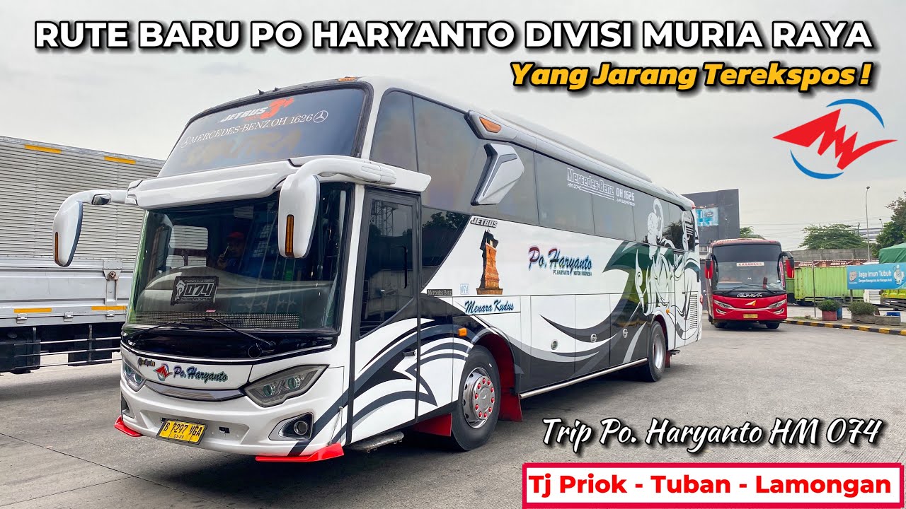 JAKARTA - LAMONGAN RUTE BARU PO HARYANTO YANG JARANG TEREKSPOS‼️🔥 Trip ...