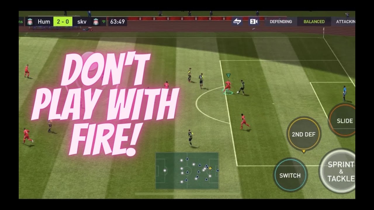 Do Not Play With Fire or you will REGRET it || Fifa Mobile Game Play ...