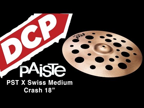 Paiste PSTX Swiss Medium Crash Cymbal 18\