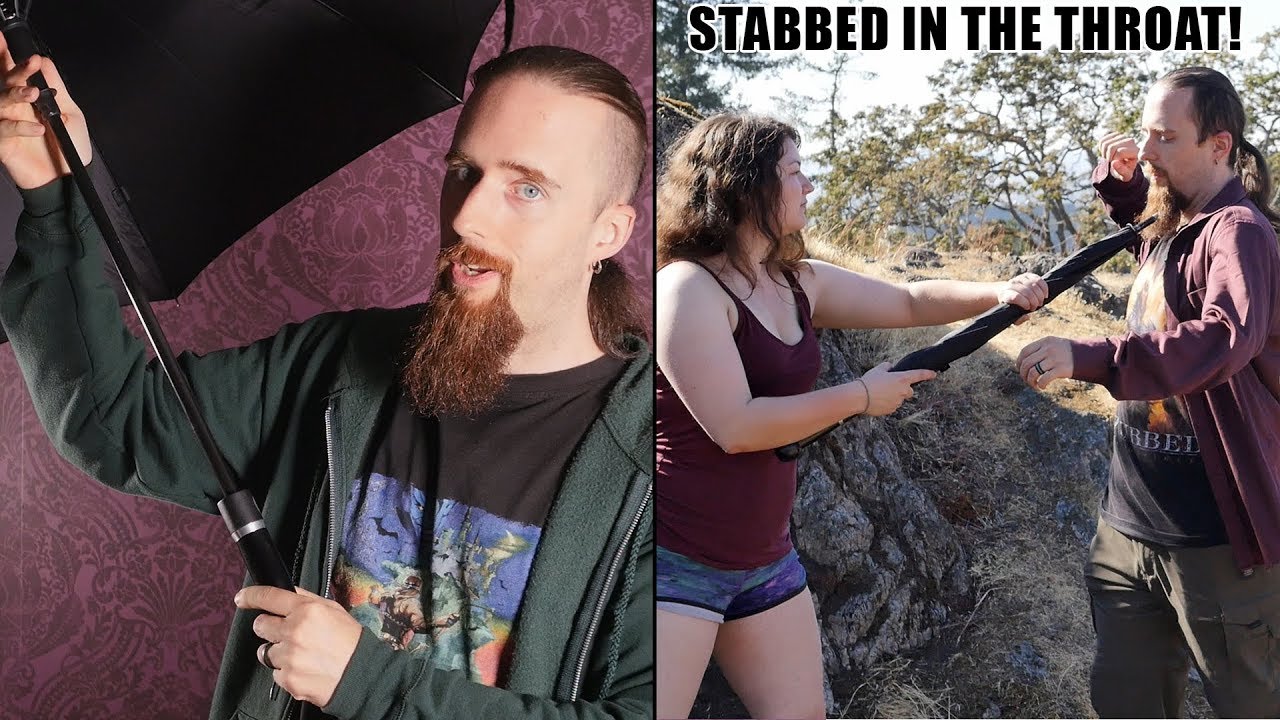 Self-Defense with an Umbrella? - This One Can Handle It! - YouTube