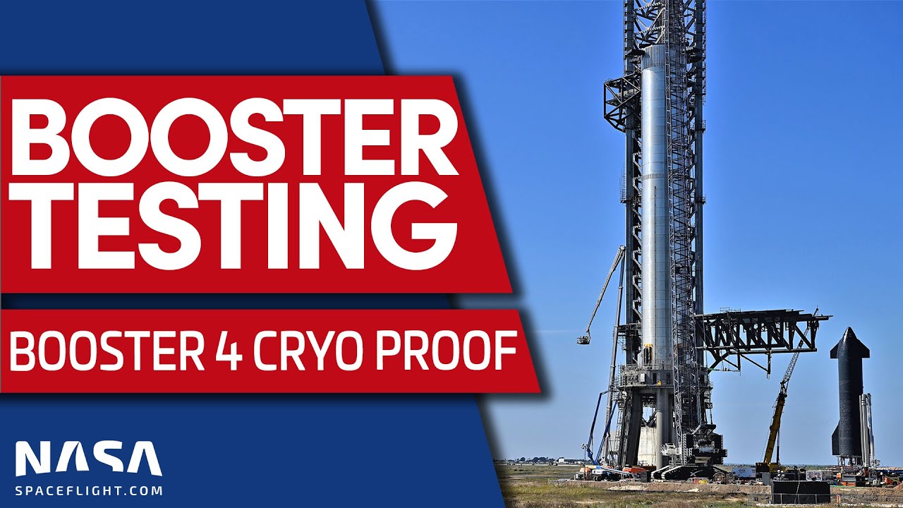 Booster 4 Cryogenic Proof Testing - YouTube