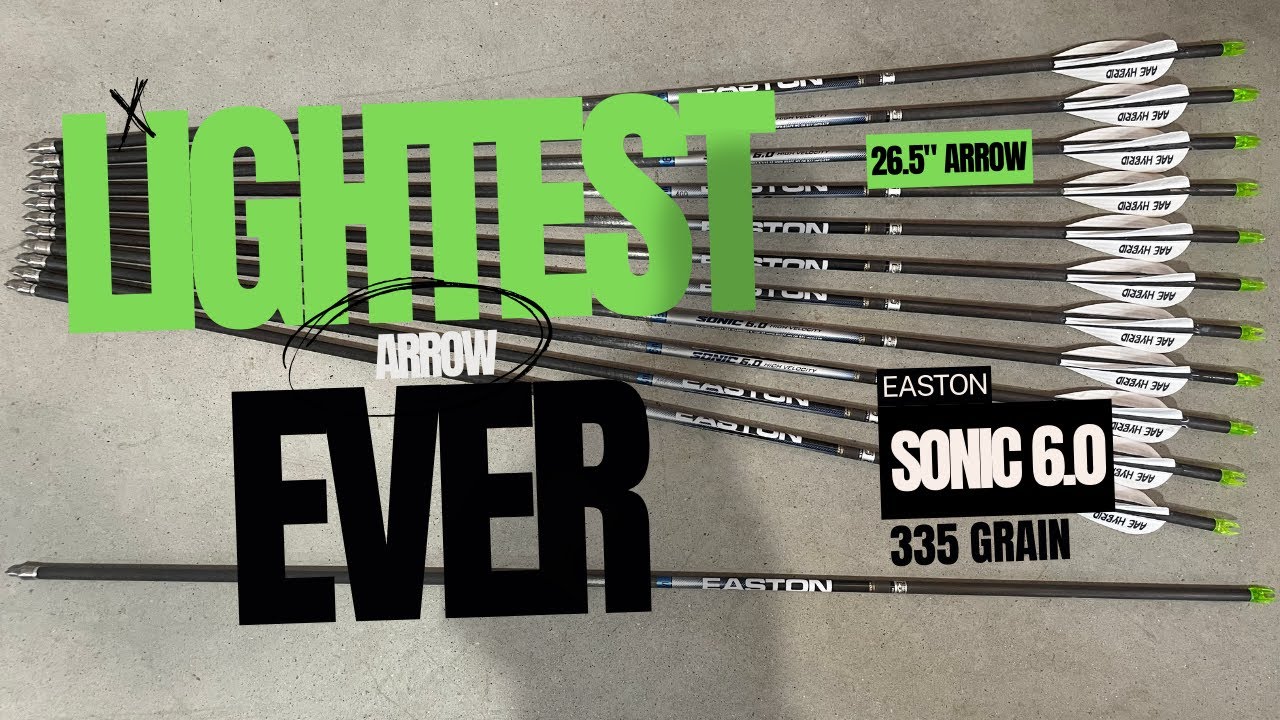 SUB 350 Grain ARROWS! | Long Range Arrow Build - YouTube