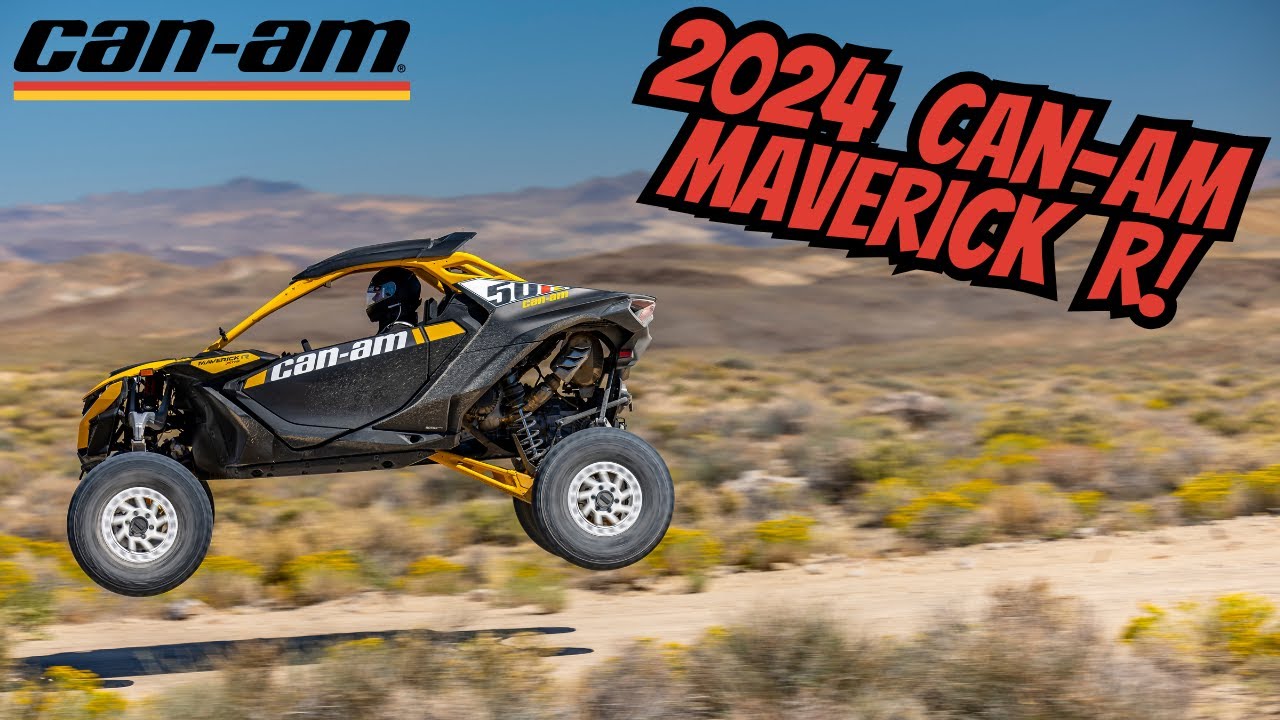 The All New 2024 Can Am Maverick R Ride Along - YouTube