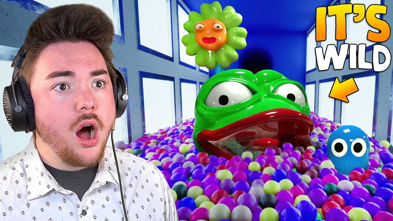 Playing in THE BACKROOMS and I finally got scared... - YouTube
