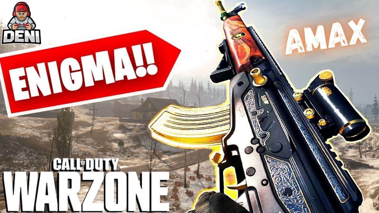 AMAX ENIGMA BLUEPRINT!!! - WARZONE - Call of Duty Cold War - YouTube