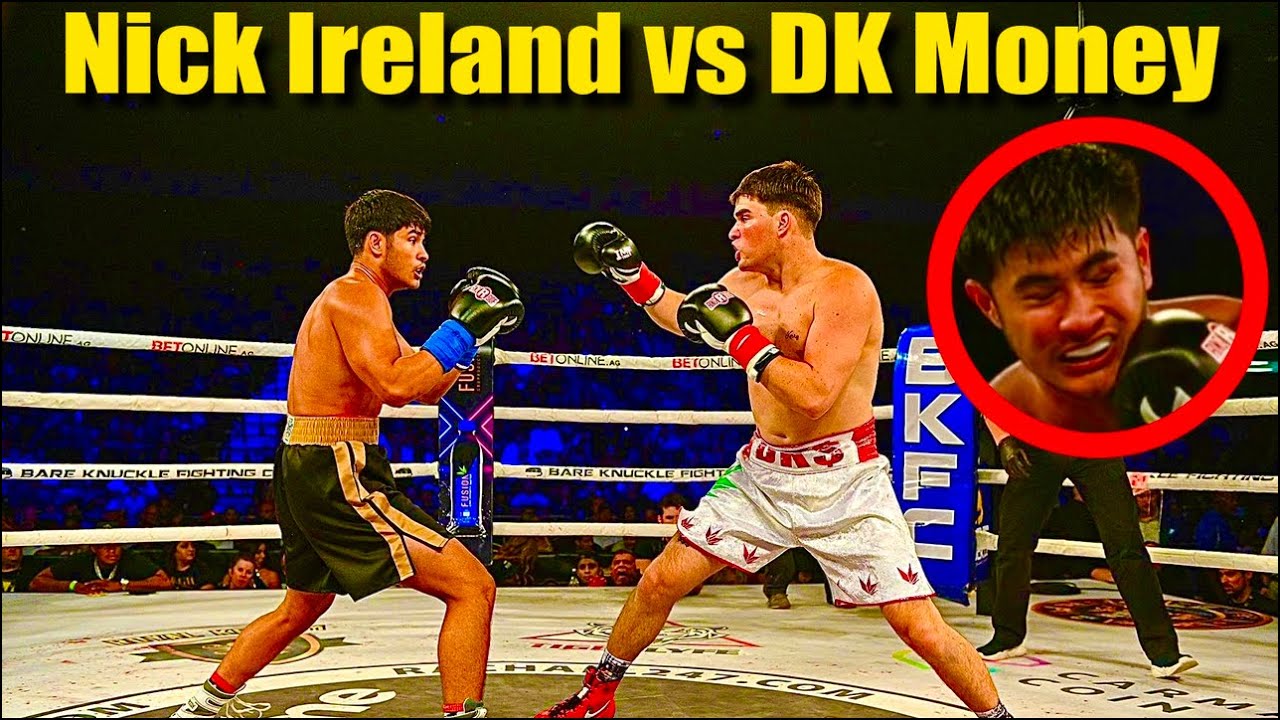 my boxing experience VS NICK IRELAND ( dk money vs nick ireland) - YouTube