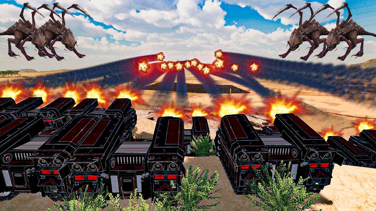 20 Cluster Launchers And SWAT Army vs 3.000.000 Zerglings - Ultimate ...