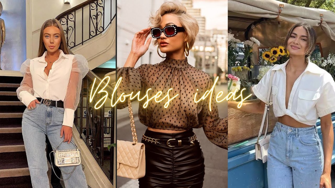 Top best blouses ideas to wear in spring 2022 - YouTube