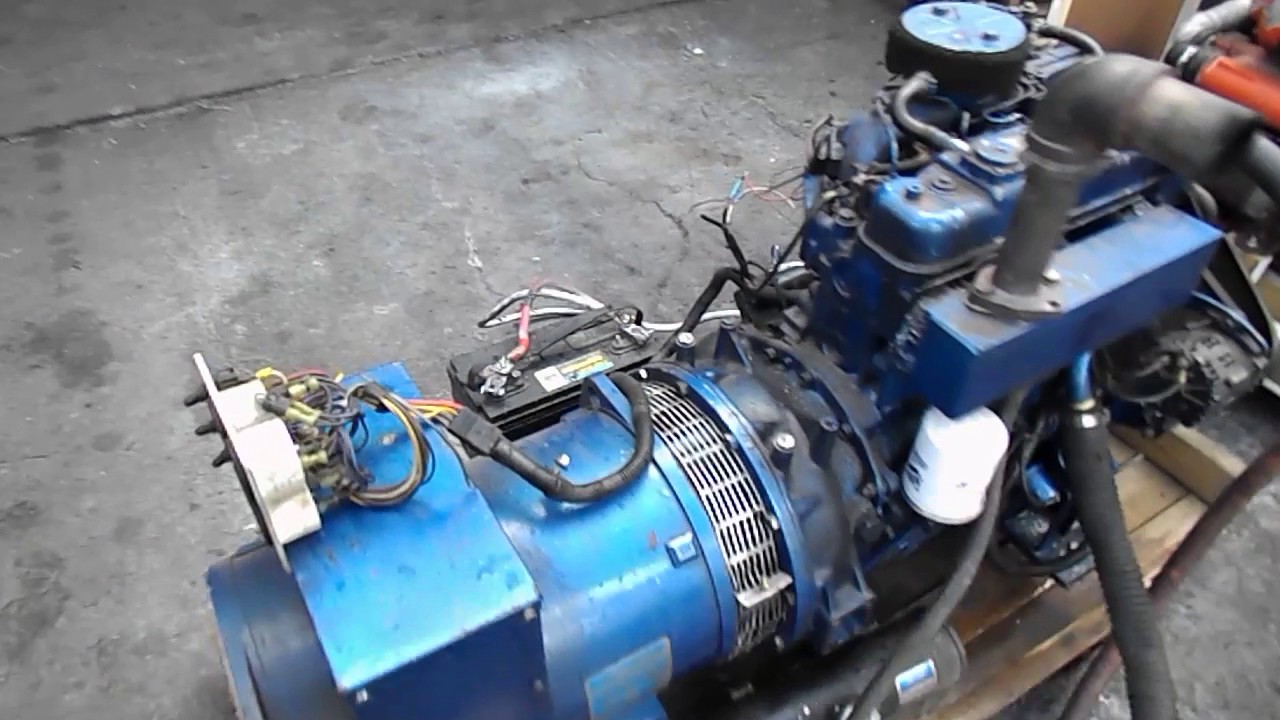 Isuzu 30KW Norpro Genset Marine - YouTube