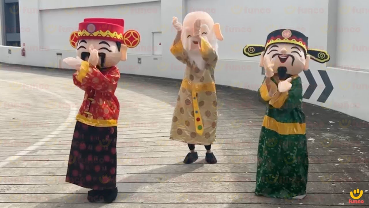 Cai Shen Ye Doing HDL Dance - YouTube