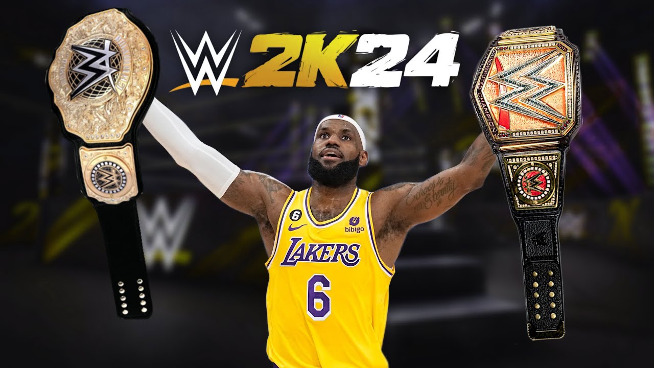 I Put LeBron James In WWE! - YouTube